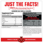 Vanilla caramel protein supplement
