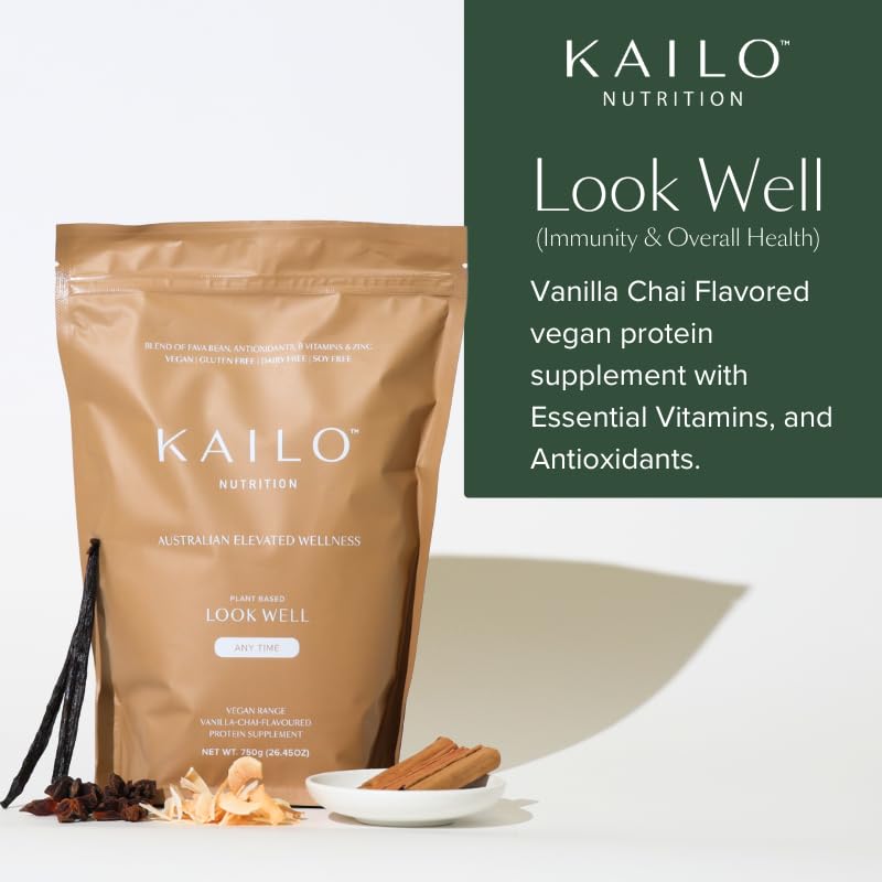 Vanilla chai flavored mineral supplements
