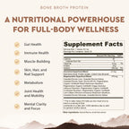 Vanilla chai flavour protein supplement