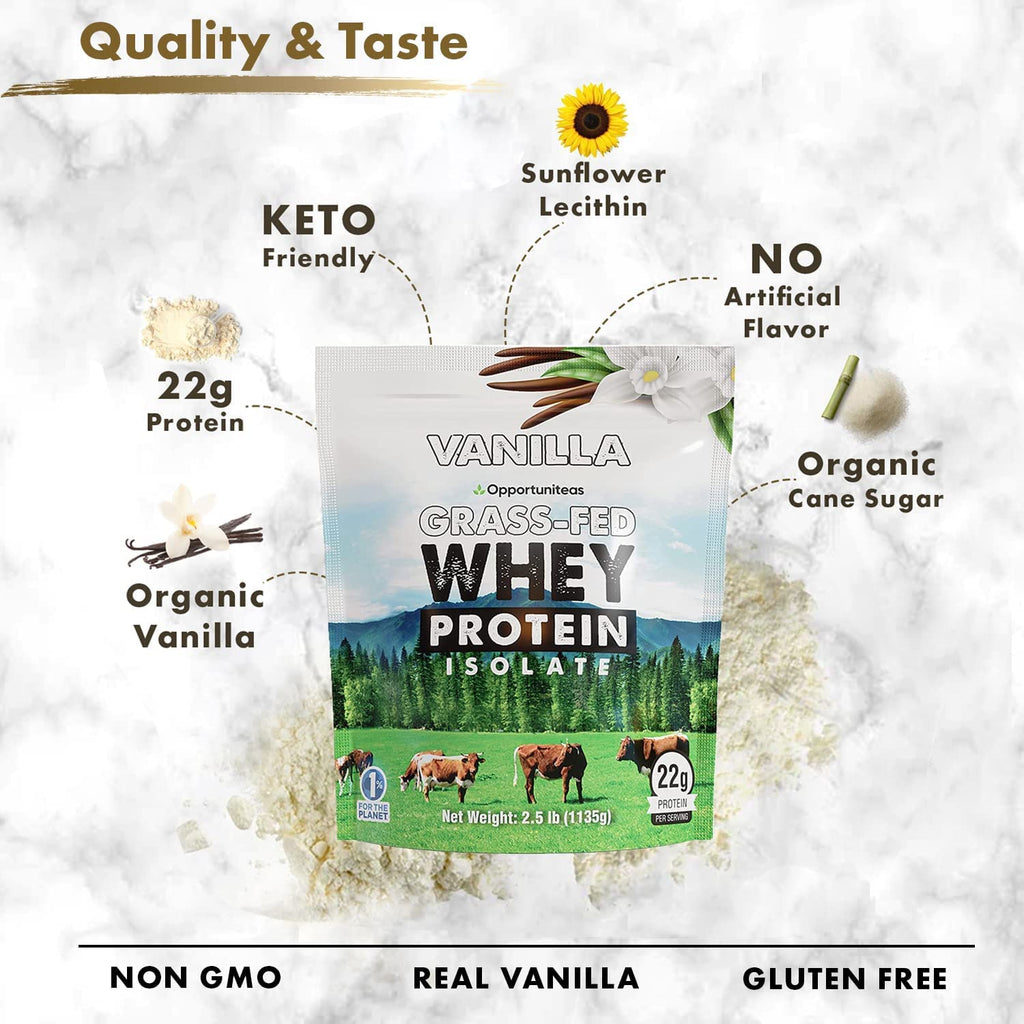Vanilla choco flavour protein powder