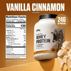vanilla cinnamon flavour whey protein