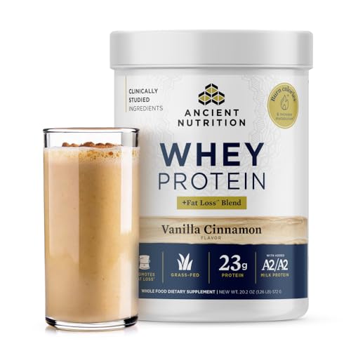 vanilla cinnamon whey protein powder
