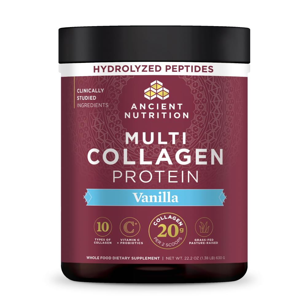 vanilla collagen peptides powder