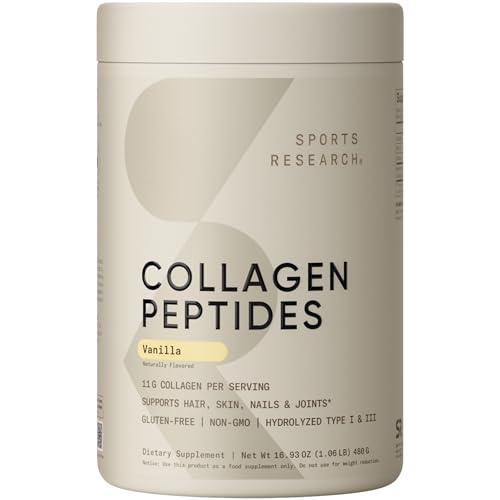 vanilla collagen peptides protein powder