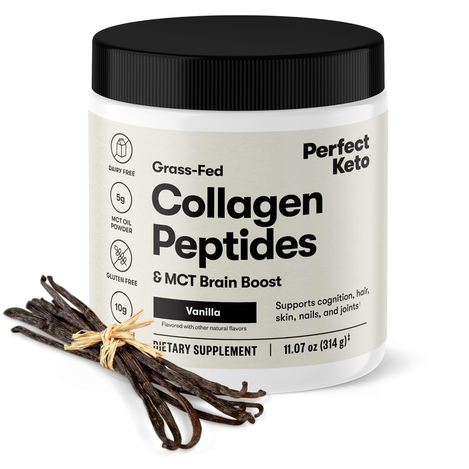 vanilla collagen peptides protein powder