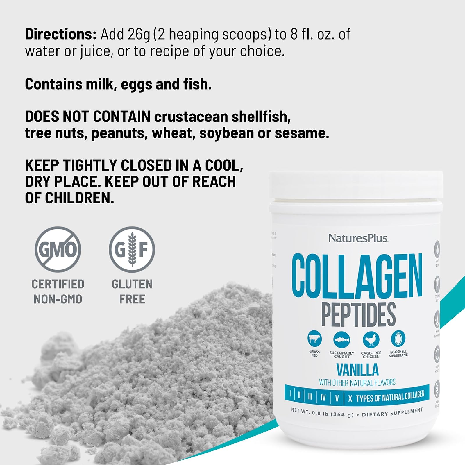 vanilla collagen powder for smoothies