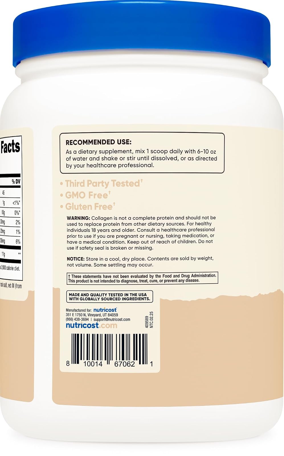 vanilla collagen powder for smoothies