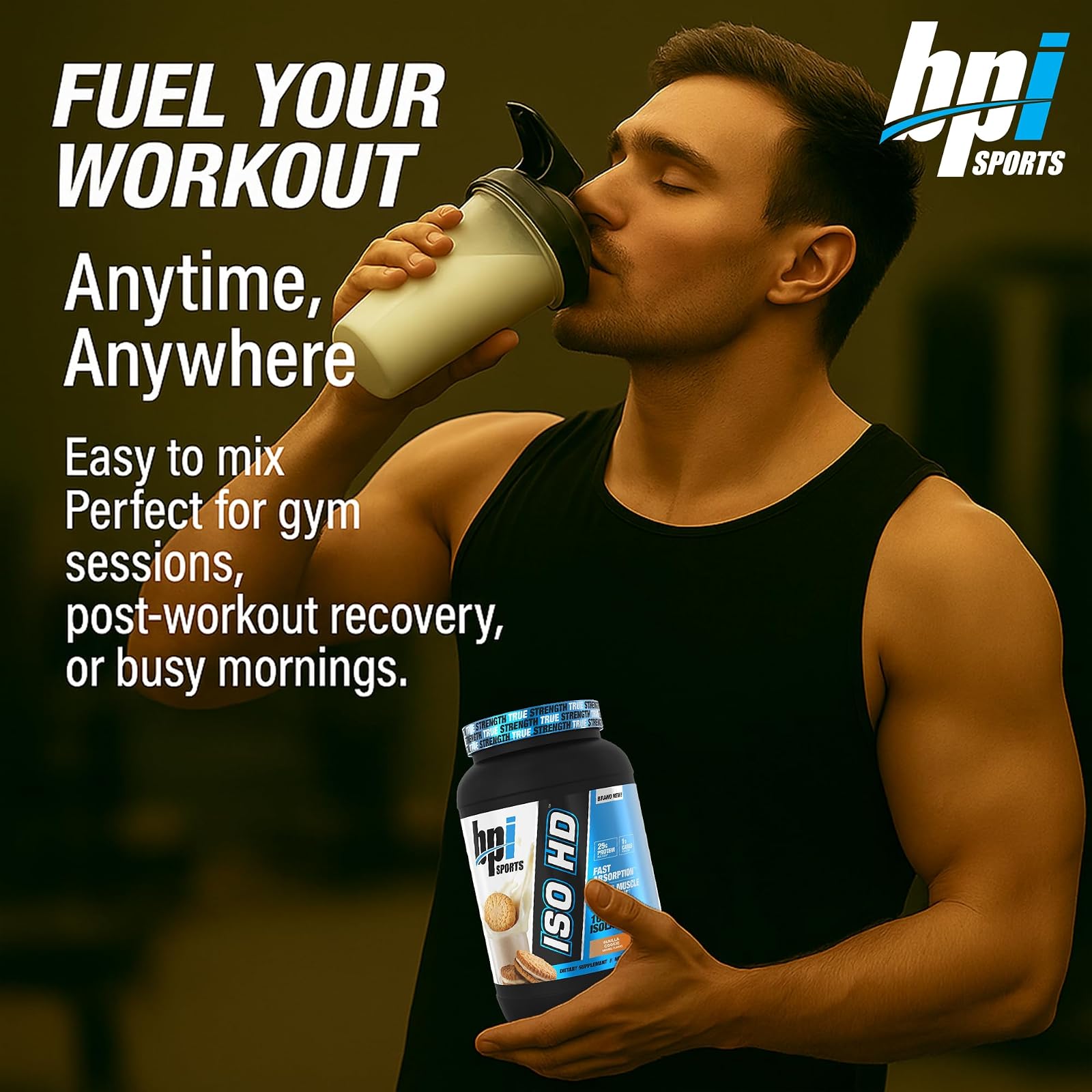 Vanilla cookie flavour whey protein