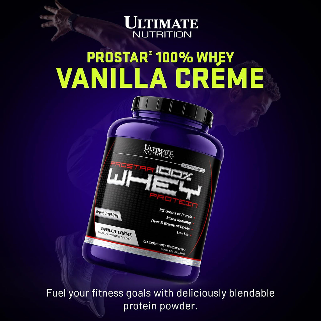 Vanilla crème protein powder for muscle