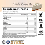 Vanilla cream pie protein powder for muscle recovery