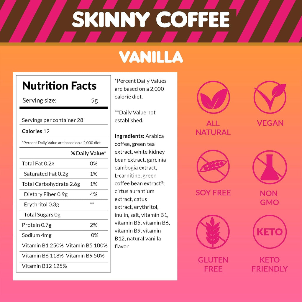 vanilla fat burners for energy