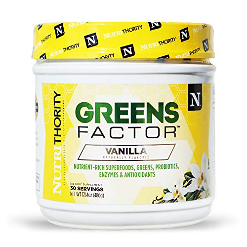 Vanilla flavored blended vitamin supplement