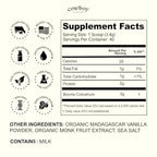 vanilla flavored colostrum supplement