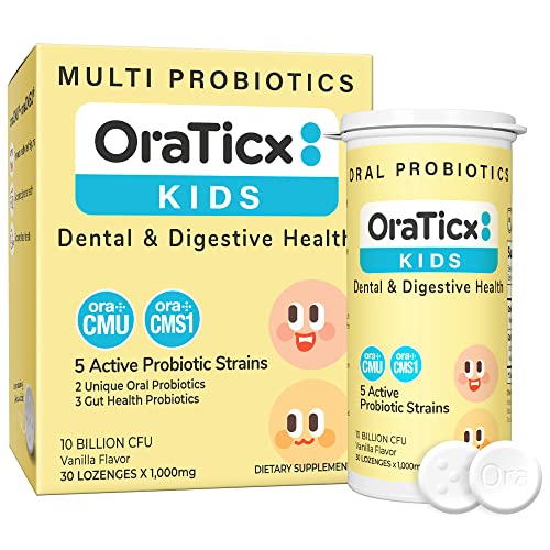 Vanilla flavored probiotics for kids