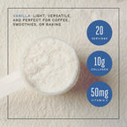vanilla flavour collagen for smoothies