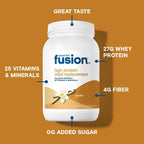 vanilla flavour protein supplement