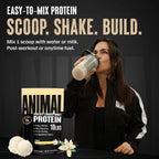 vanilla flavour whey protein powder