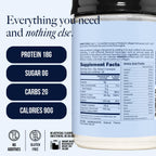 Vanilla flavoured collagen for daily use