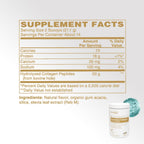 Vanilla flavoured collagen supplement