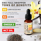 vanilla flavoured vitamin D drops