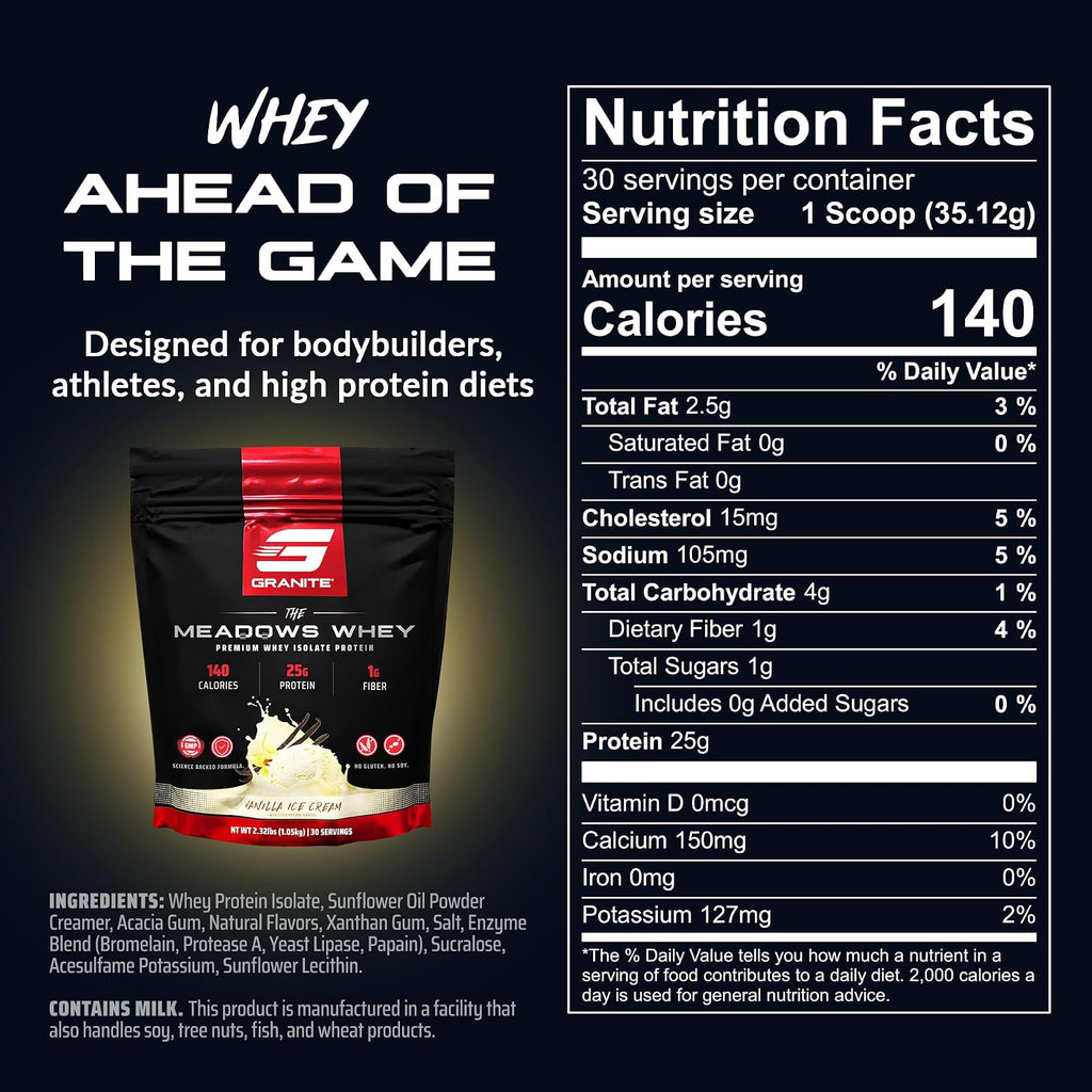 vanilla ice cream protein powder