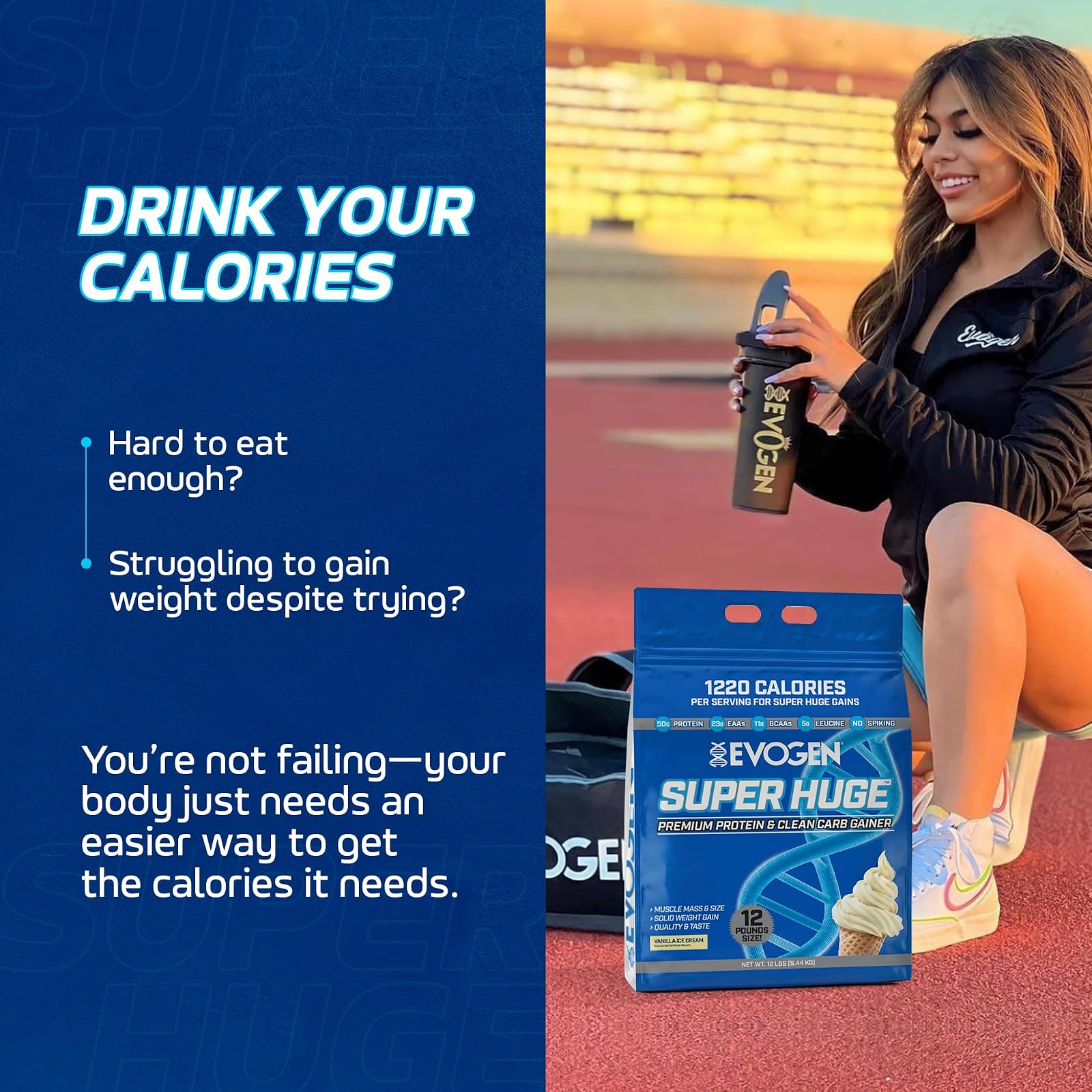 Vanilla Ice Cream protein supplement