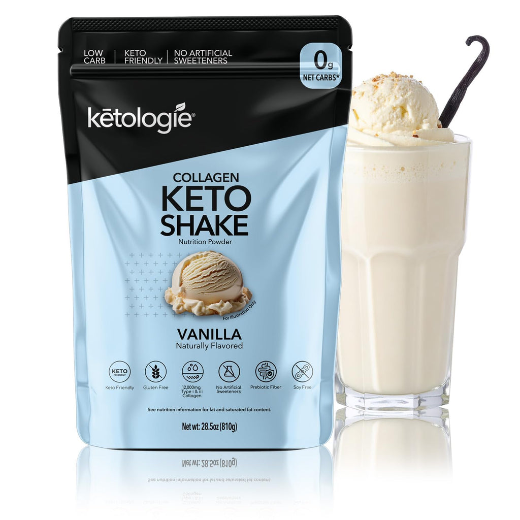 vanilla keto collagen shake benefits