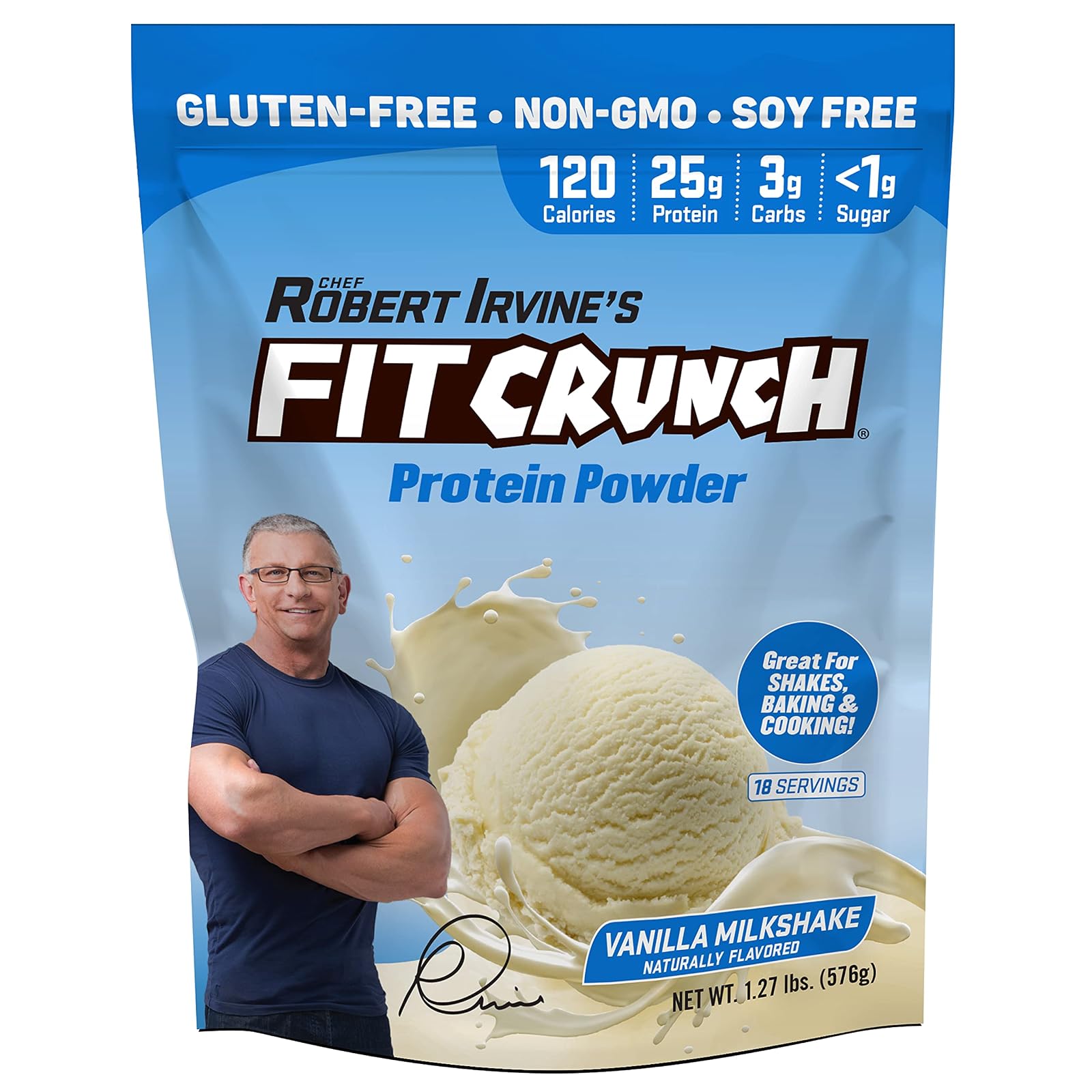 vanilla milkshake whey protein blend