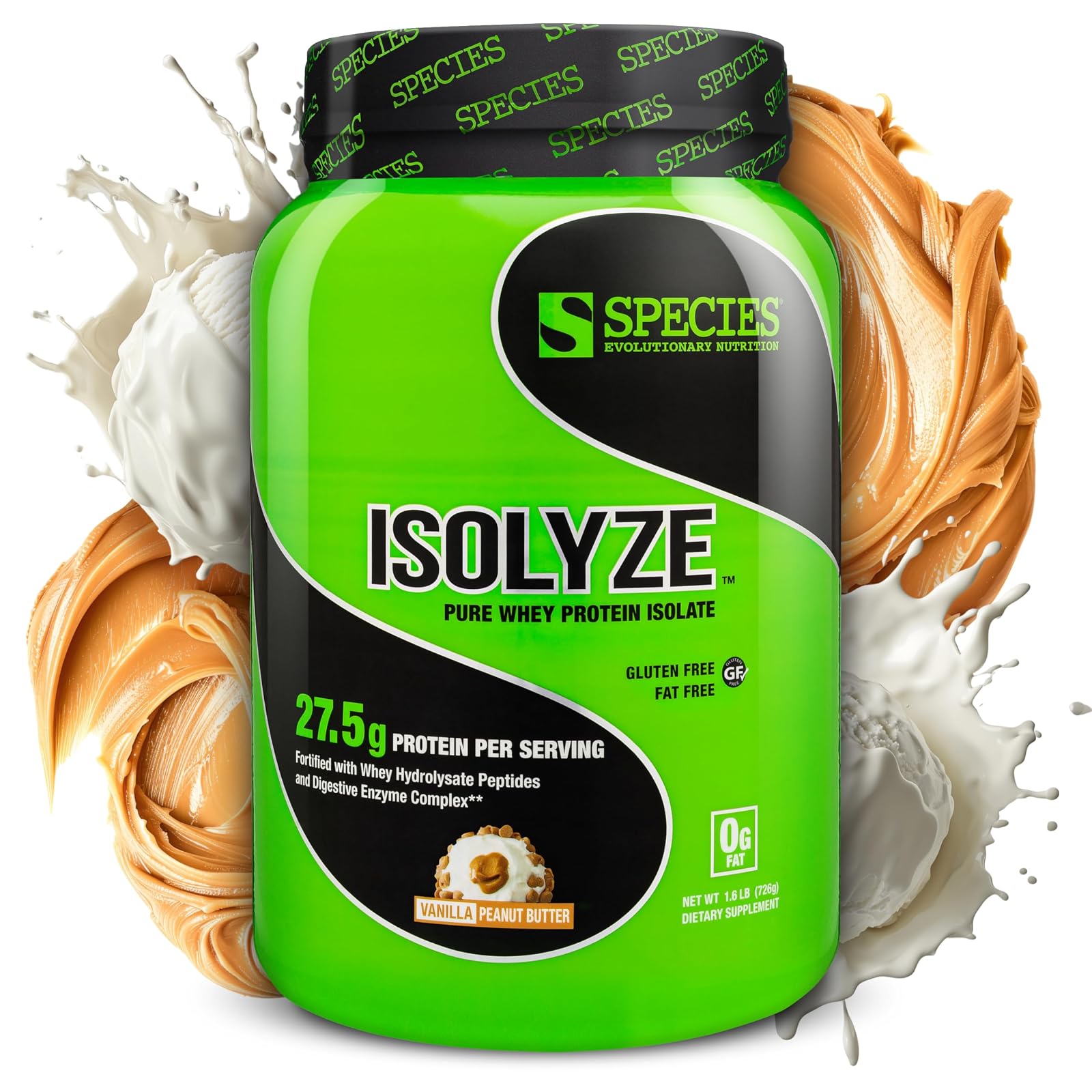 vanilla peanut whey protein powder