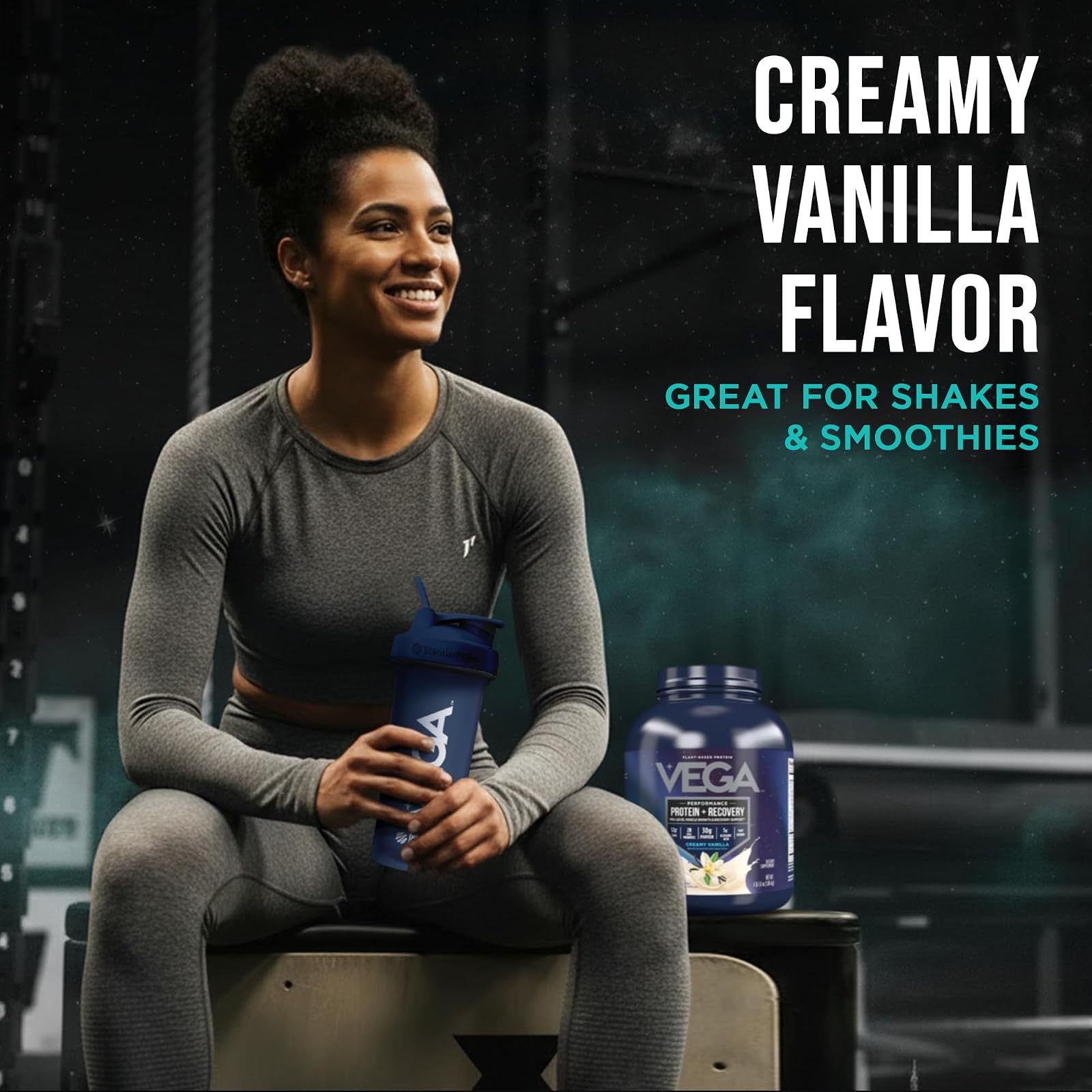 vanilla plant based protein supplement