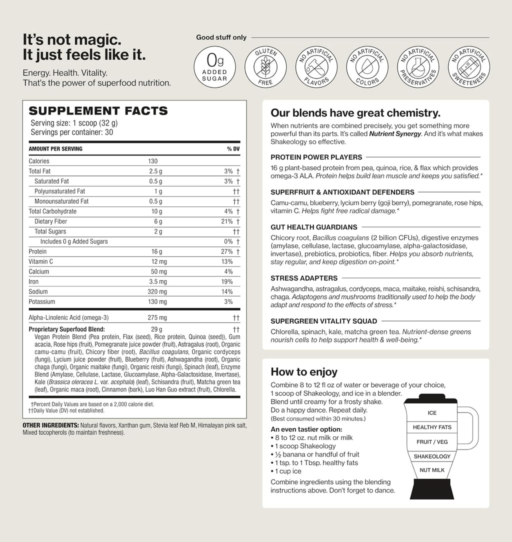 vanilla plant protein for smoothies