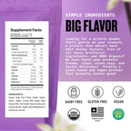 vanilla plant protein supplement