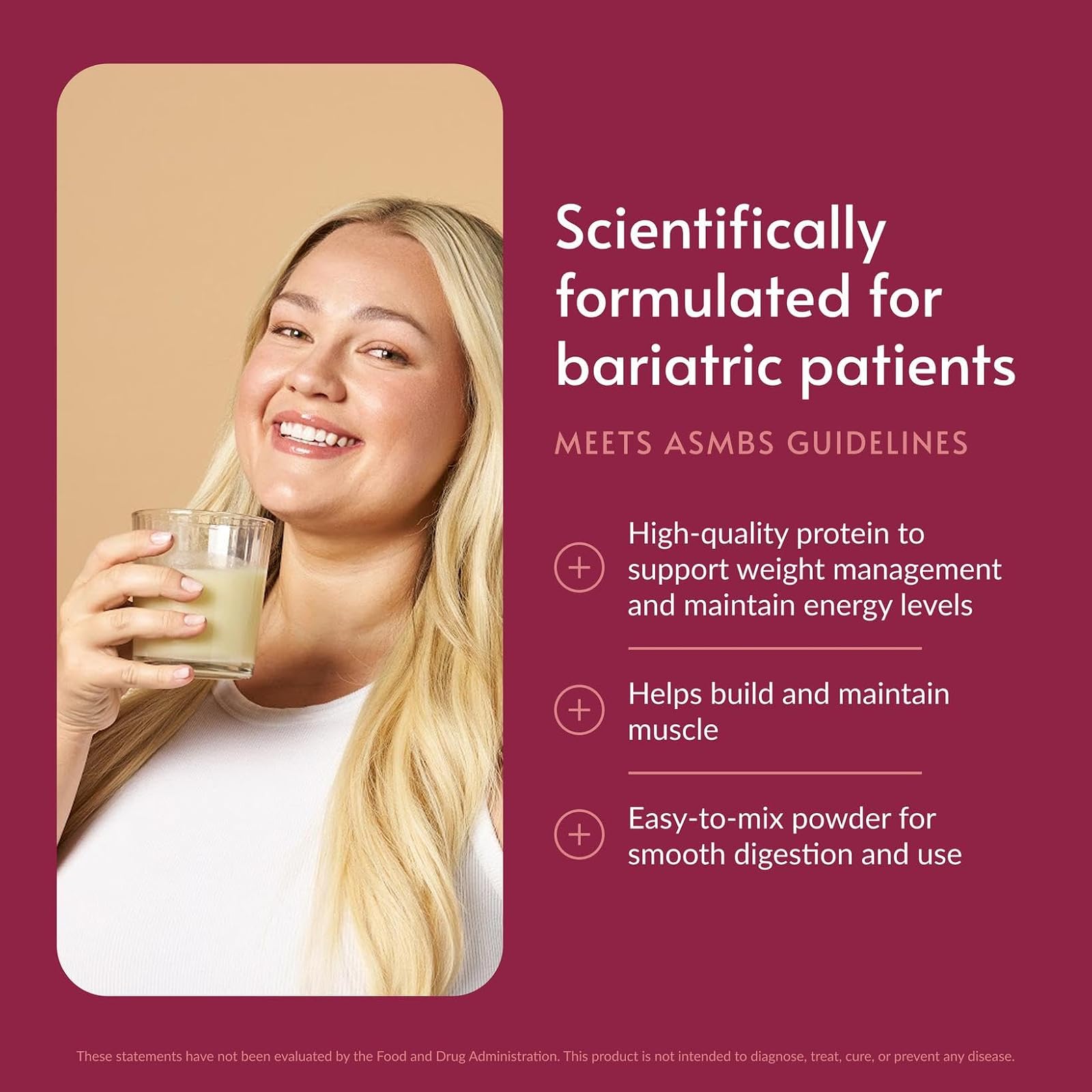 Vanilla protein supplement for weight loss