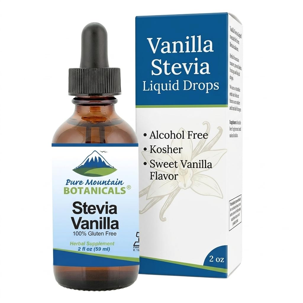 vanilla stevia liquid drops for baking
