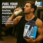 Vanilla swirl whey protein supplement