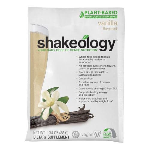 vanilla vegan protein for meal replacement