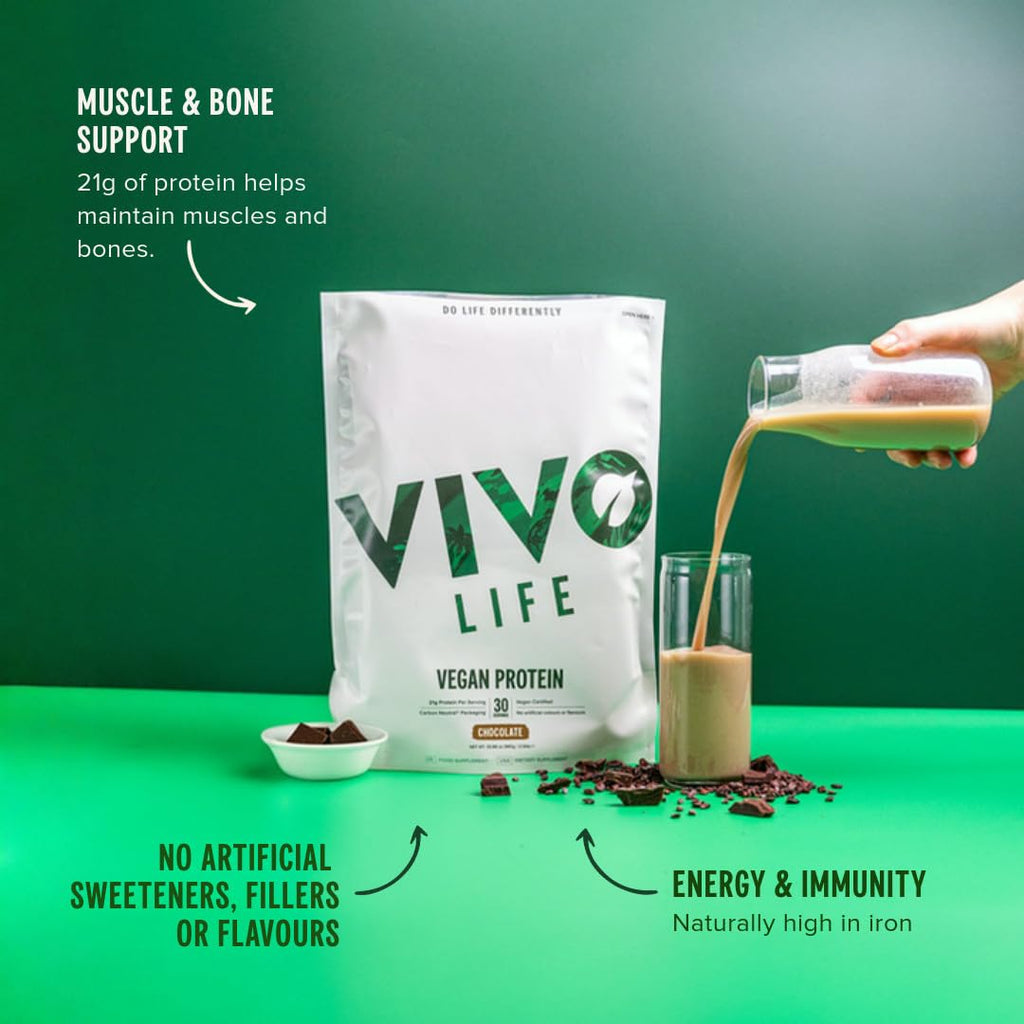 Vanilla vegan protein for smoothies