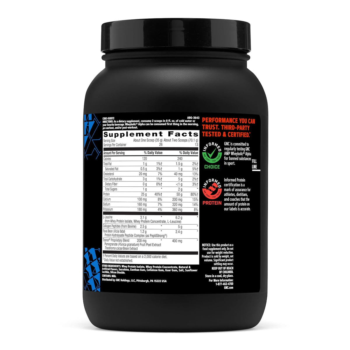 Vanilla whey protein for muscle recovery