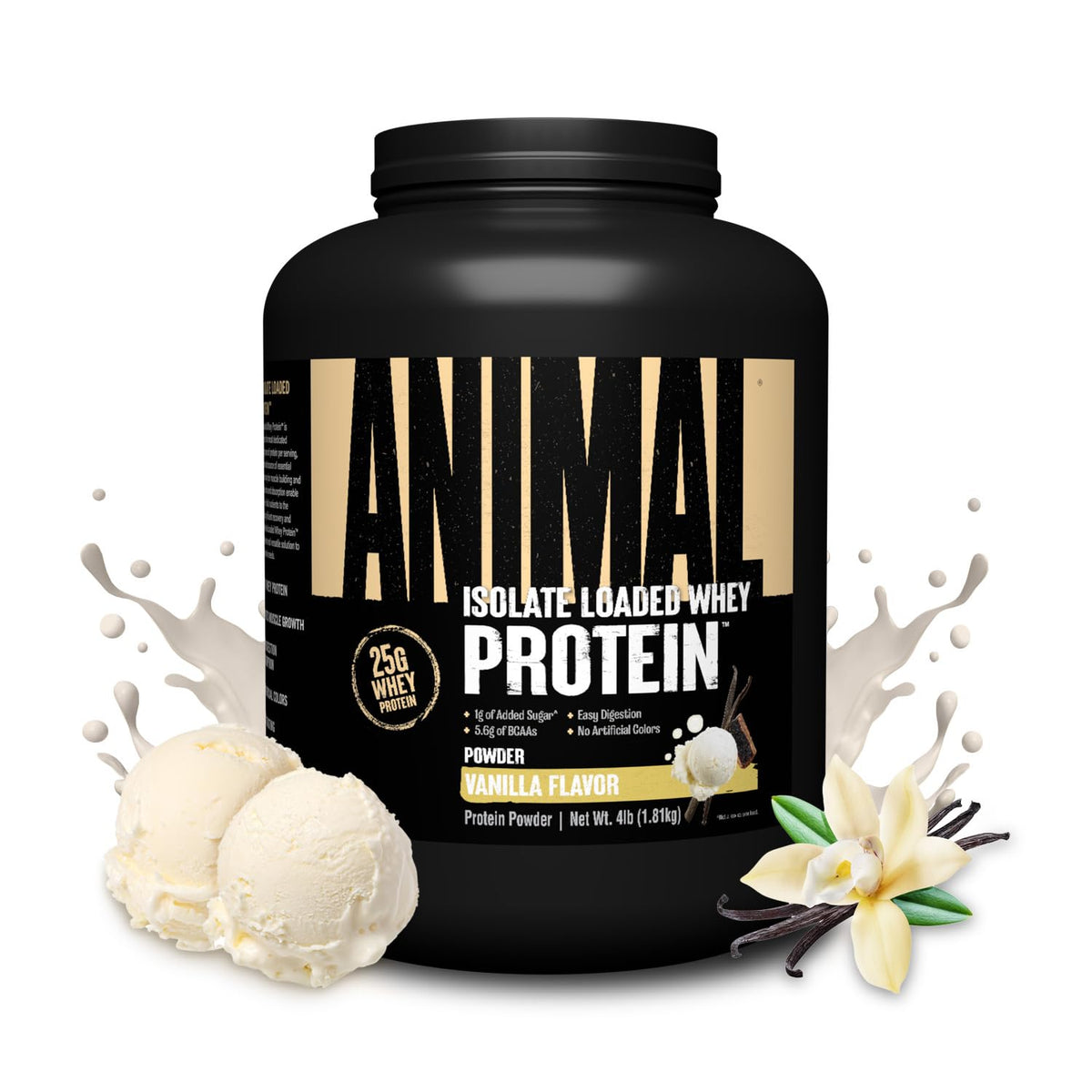 vanilla whey protein isolate powder