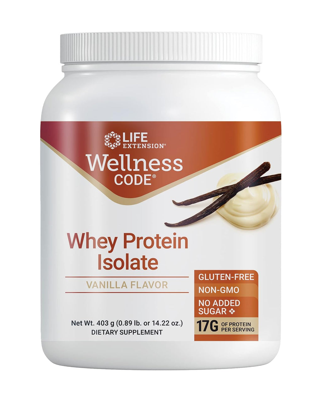 vanilla whey protein isolate powder