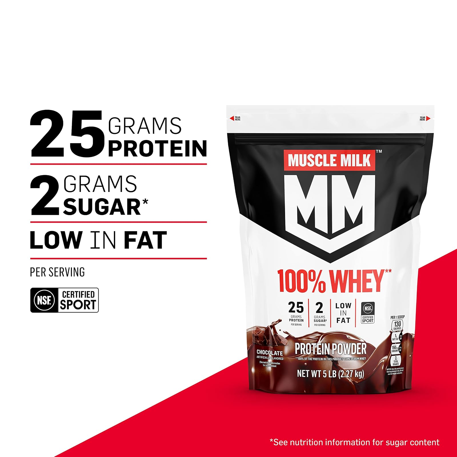 Vanilla whey protein powder for smoothies
