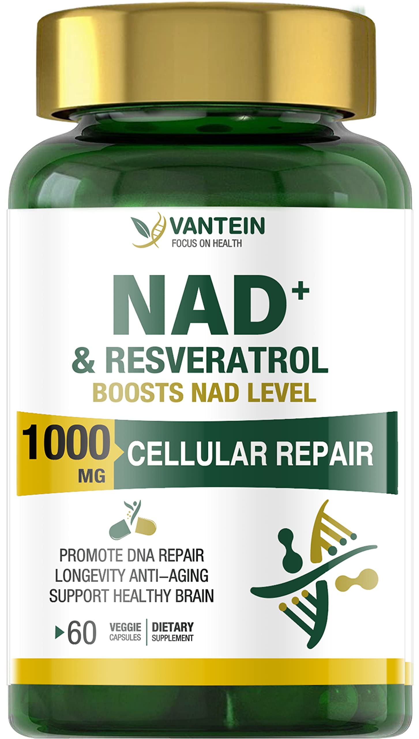 Vantein NAD supplement for anti-aging
