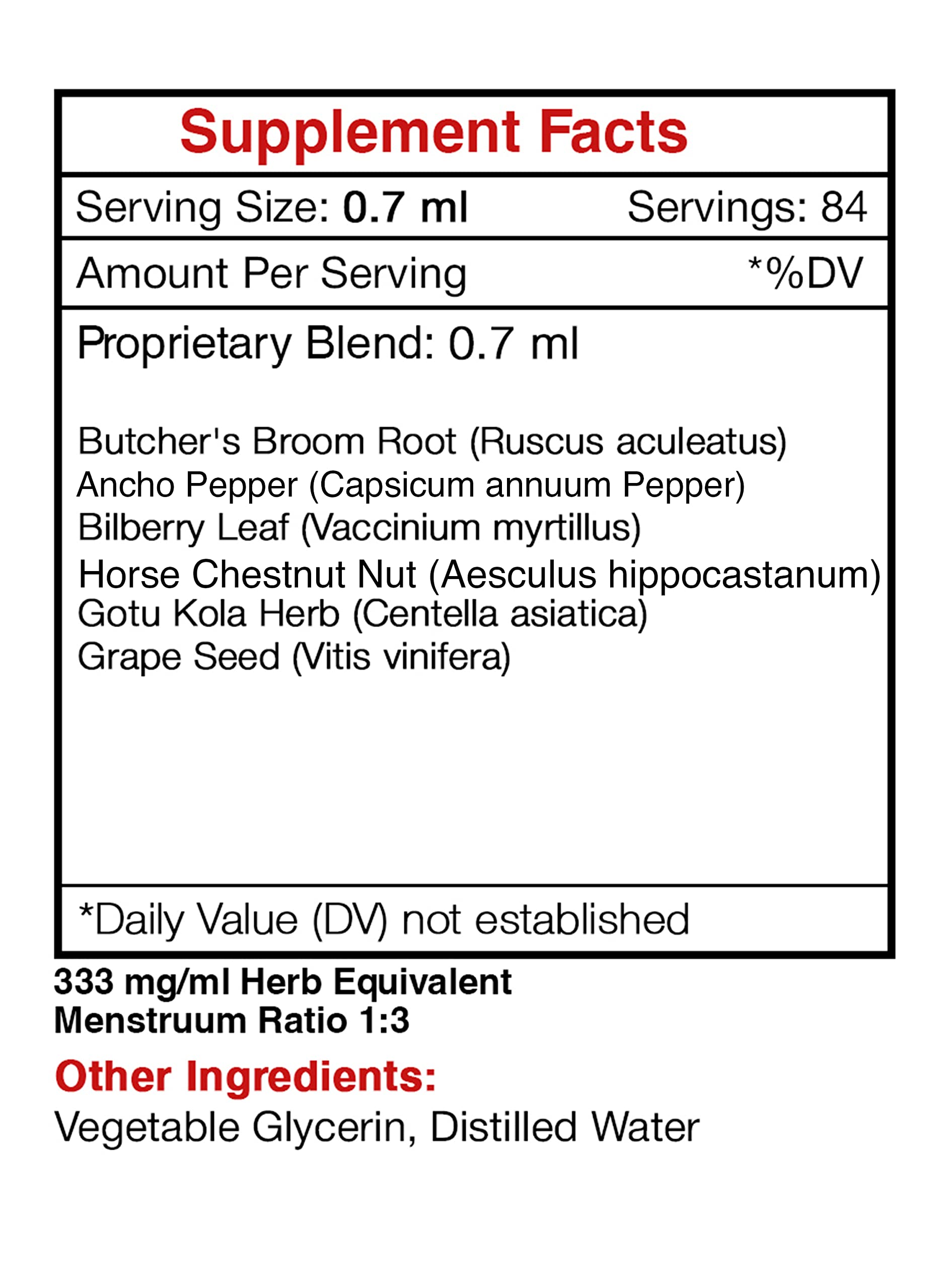 varicose vein relief herbal solution