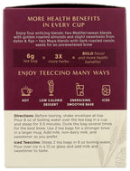 variety of herbal tea bags
