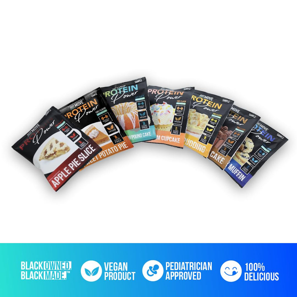 variety of plant based protein flavours