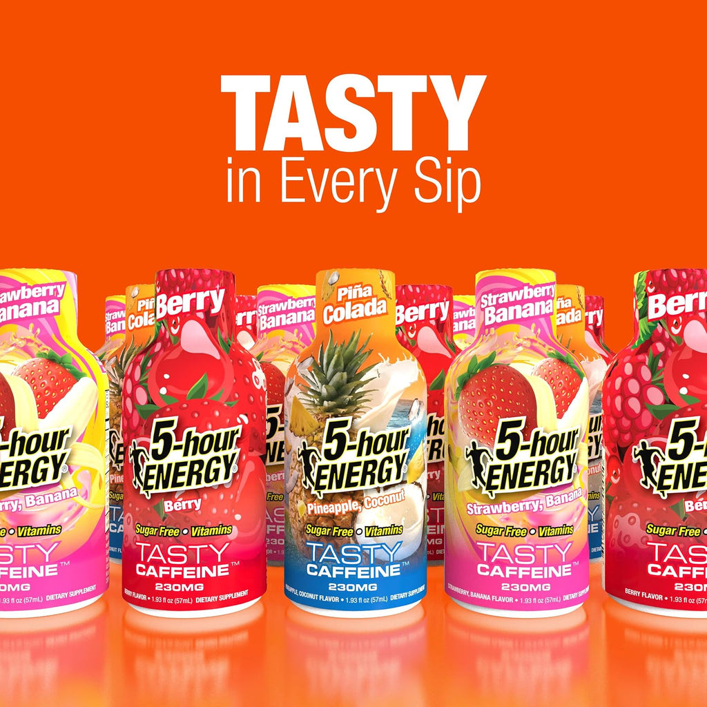 variety pack energy shots for endurance