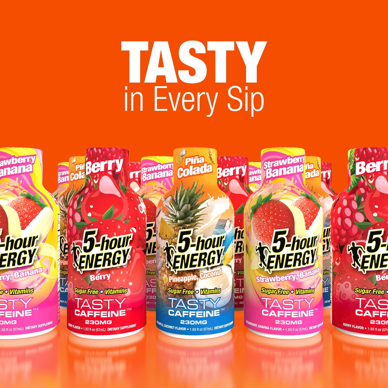variety pack energy shots for endurance