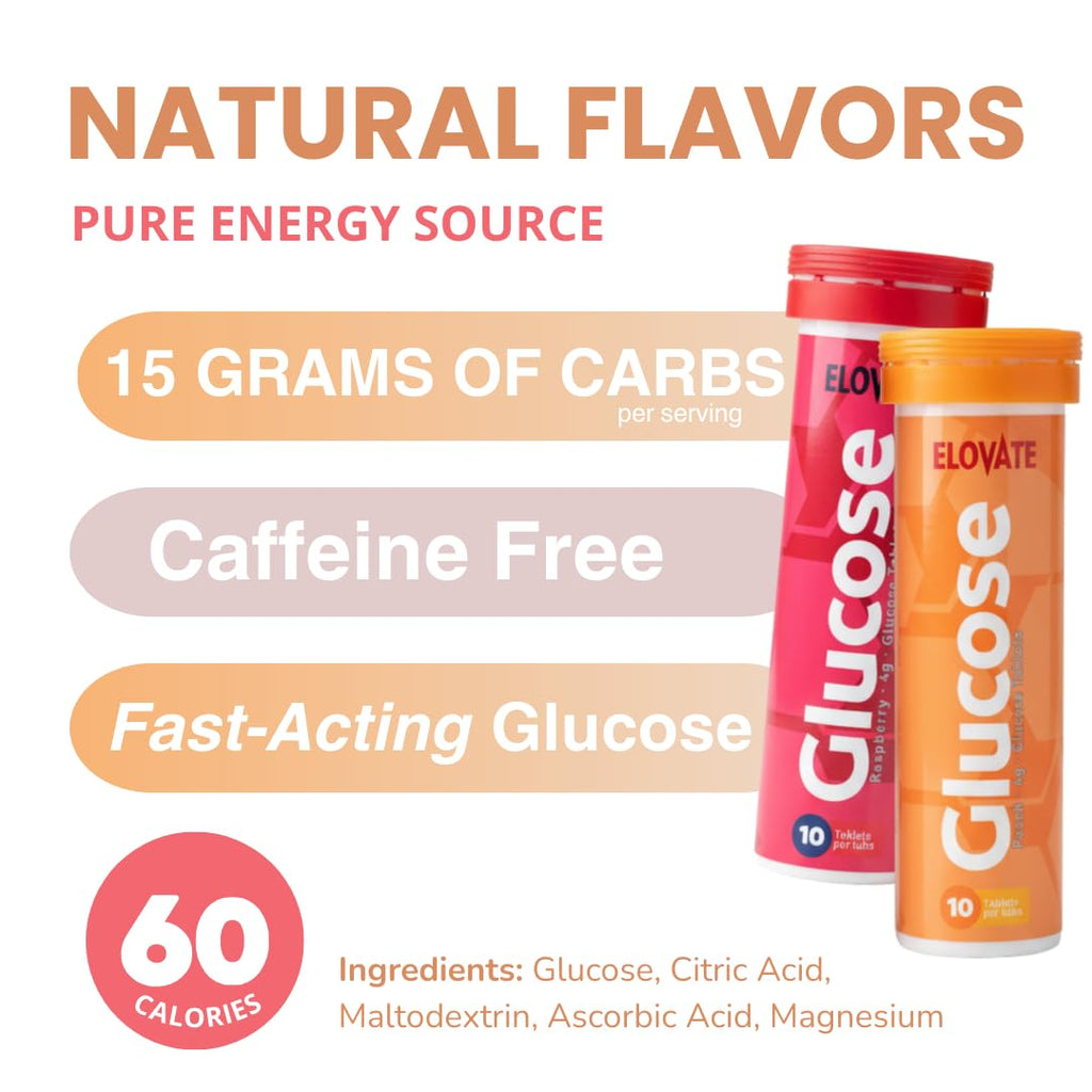 variety pack glucose tablets for energy