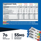 variety pack of BCAA amino acids