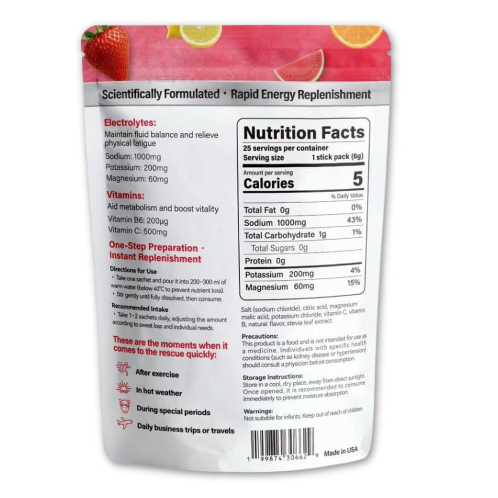 variety pack of electrolyte flavours